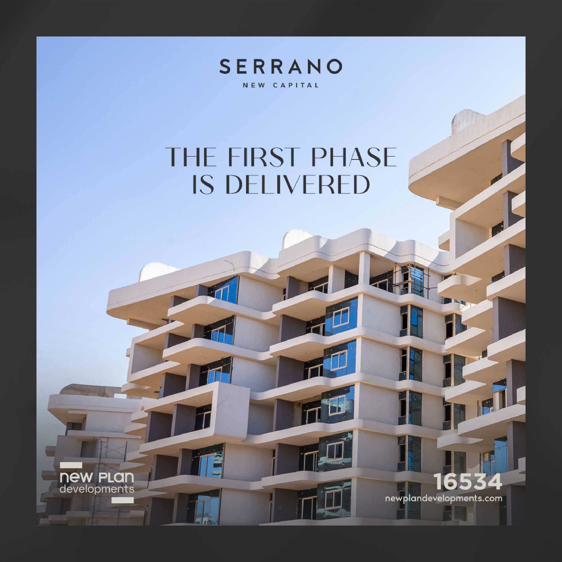 New Plan begins delivering the SERRANO Residence,its first project in the new administrative ...
